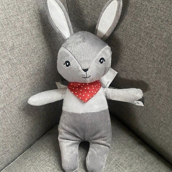IKEA | Toys | New Ikea Gulligast Squeaky Kids Soft Toy Gray Bunny ...